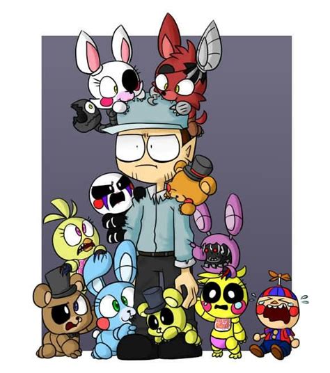 3 Cute Animatronics 3 Fnaf Drawings Anime Fnaf Fnaf Characters