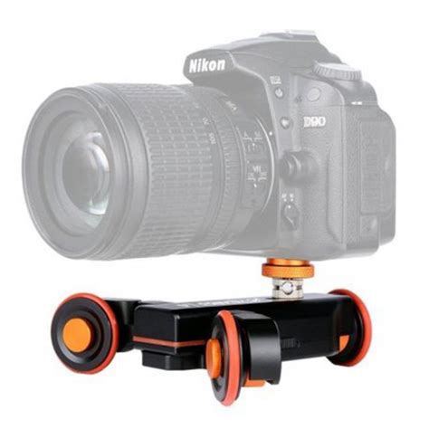 Digital Yelangu L4 Remote Controlled Motorized Camera Dolly Mini Robot Camera Dolly Remote