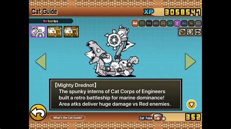 Evolving The Mighty Drednot Battle Cats Youtube