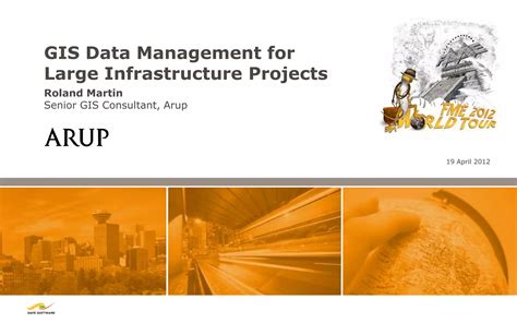 GIS Data Management For Large Infrastructure Projects PPT