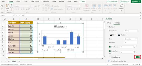 How To Perform Data Binning In Excel Sheetaki