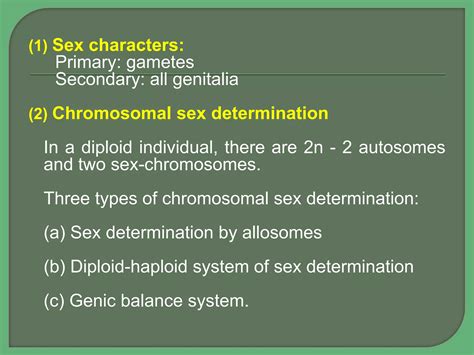 Sex Determination Pptx