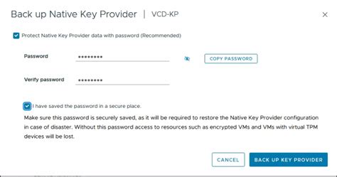 How To Configure A Vsphere Native Key Provider And Use Vtpm With Vms Vcloudies