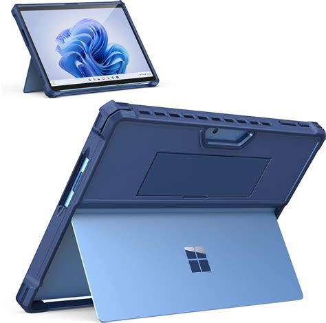 Moko Case Compatible With Microsoft Surface Pro 10 9 13 Inch All In One Protective Rugged Cover
