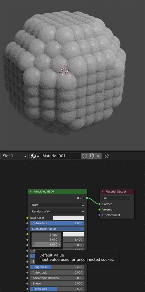 mesh how to get rid of the blue shadow around intersecting particles