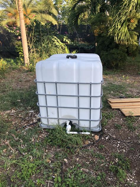 Advice On Using This Large Rank As A Reservoir Rhydroponics