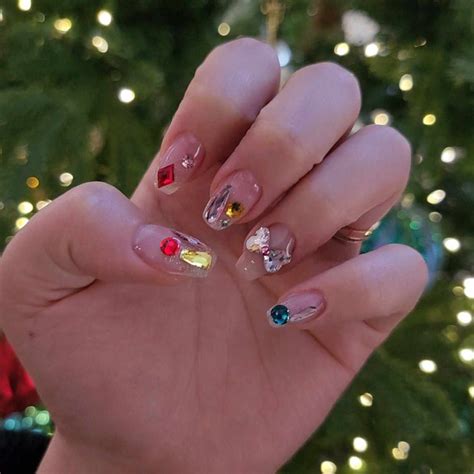 인생 네일샵 추천 크리스마스 젤네일 아트 원탑 네일 탐이나 Nail Tam2na 💅 네이버 블로그