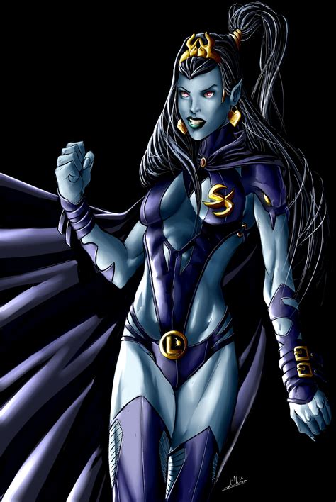 Evandro Jhozer Shadow Lass Legion Of Super Heroes