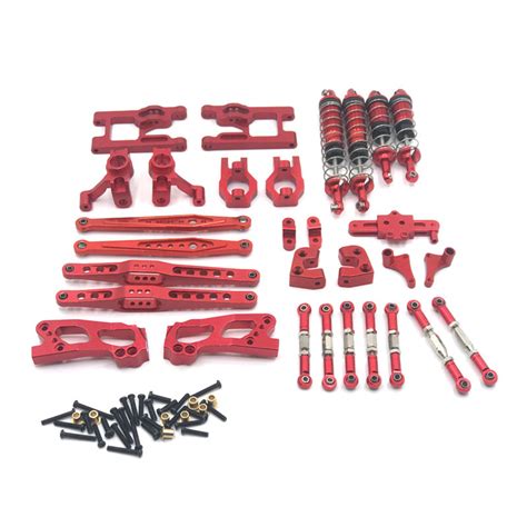 Wltoys 124271242812423 Feiyue Rc Car Metal Upgrade Parts Kit 12pcs