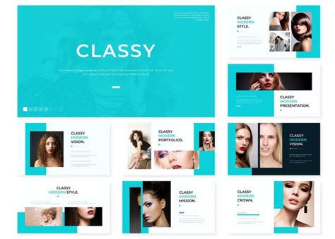 Classy Powerpoint Template Design Template Place