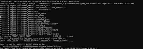Export And Import Schema In Autonomous Database Using Datapump