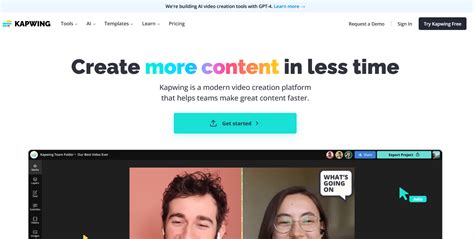 Kapwing Studio AI Powered Video Wizardry At Your FingertipsBest AI Tools Revolutionize Your