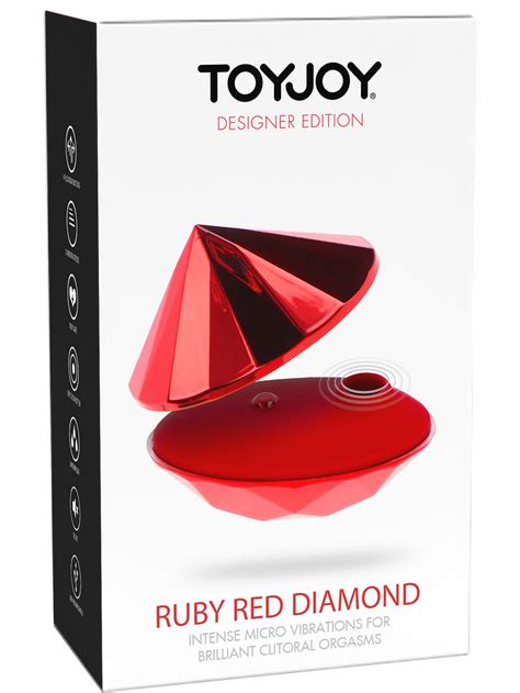 Toy Joy Ruby Red Diamond Stimulator 295 Kr