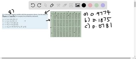 solved x is a binomial random variable with the parameters shown use