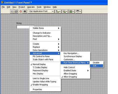 How To Restrict The Copy Paste In String Control NI Community