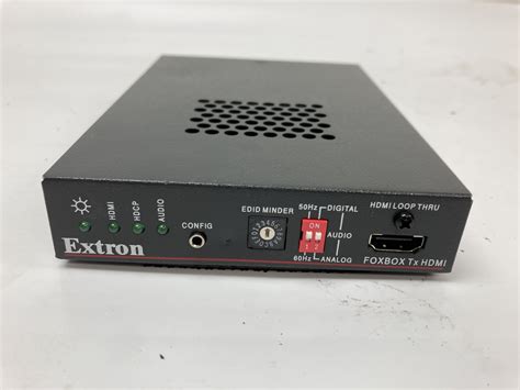 Extron Foxbox Tx Hdmi Fiber Optic Transmitter Signal Generators Test Equipment Bmi Surplus Inc