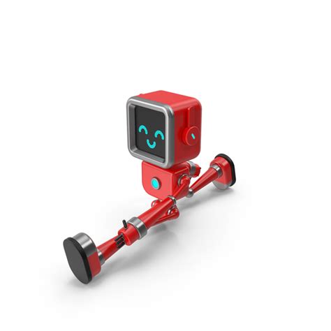red robot does split 3d object 2299323861 shutterstock