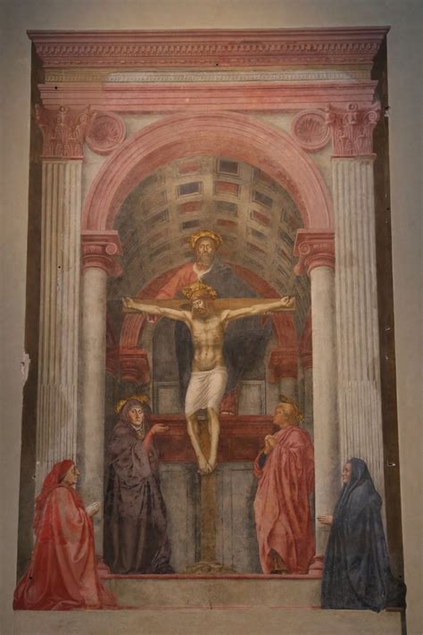 Holy Trinity By Masaccio Highest Quality Art Reproduction