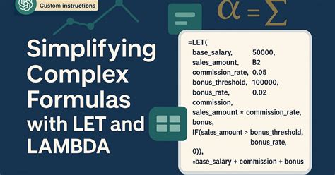 Understanding And Simplifying Complex Excel Formulas With Let And