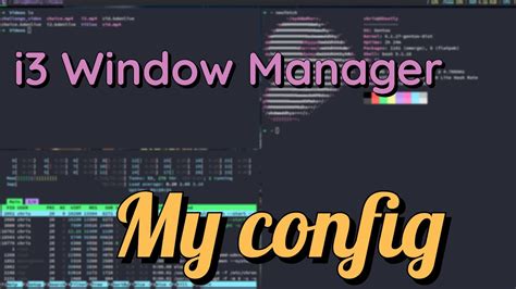 I3 Window Manager My Config So Far Youtube