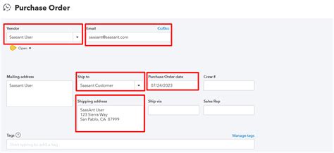 Mastering Purchase Order Setup In Quickbooks
