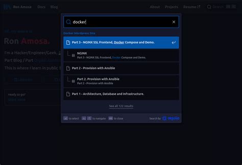 Algolia Search Integration For Docusaurus Complete Setup With Cloudflare Cdn The Uncommon