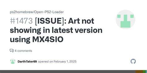 Issue Art Not Showing In Latest Version Using Mx4sio · Issue 1473