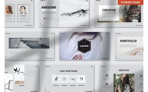 Laxus Kreatywny Szablon Powerpoint 288969 Templatemonster