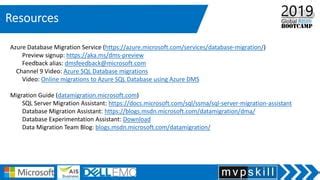 01 SQL Migration Using Azure Data Migration Services DMS GAB2019 PPT