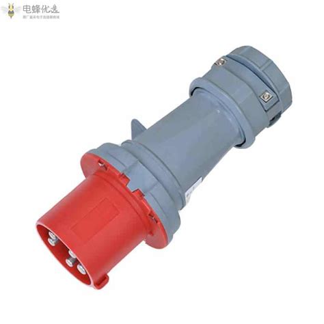 Typ 1235工业连接器5芯63a400v3p E N工业电源防水插头ip44 电蜂优选商城