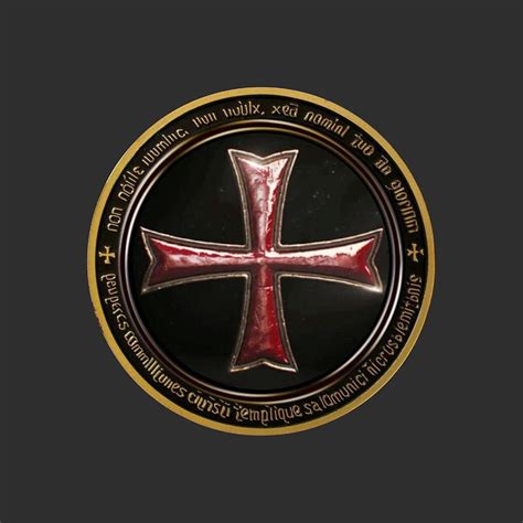Templar Crusader Cross Shield Design Digital Art By Aleksandar Novakovic Pixels