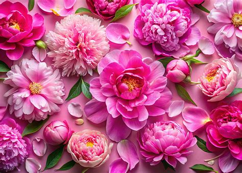 신선한 분홍색 모란 꽃 꽃 꽃꽂이 꽃꽂이 분홍 장미 꽃잎 꽃꽂이 배경 일러스트 및 사진 무료 다운로드 Pngtree
