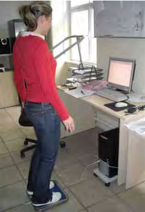 Figure 1 From Accuracy Of Visual Feedback Control Of Body Position During Task Oriented