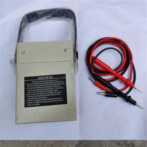 Ohms Meter 50 Hz At Best Price In Kolkata ID 2851113468273