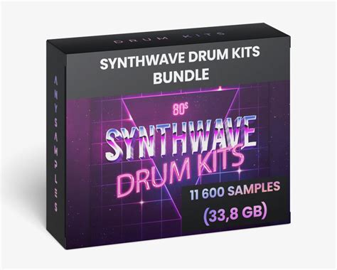 Synthwave Drum Kits Bundle 338gb Of Samples Anysamples
