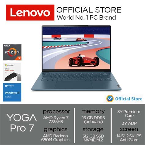 Jual Lenovo Yoga Pro Arp Ryzen Hs Gb Gb W Ohs Di Seller Lenovo Yoga Official