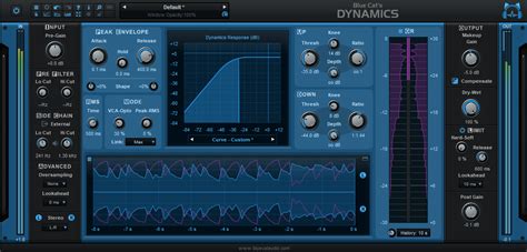Blue Cats Dynamics Compressor Gate Limiter Expander Waveshaper