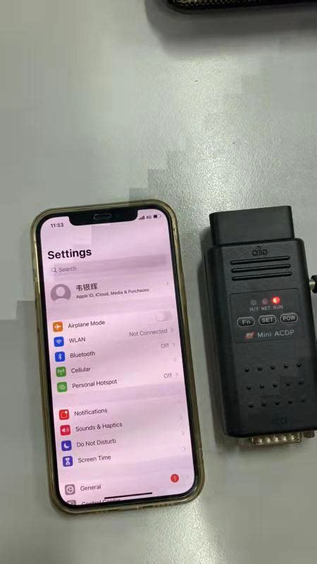 How To Configure Iphone 12 Hotspot For Yanhua Mini Acdp Car Key Programmer Blog