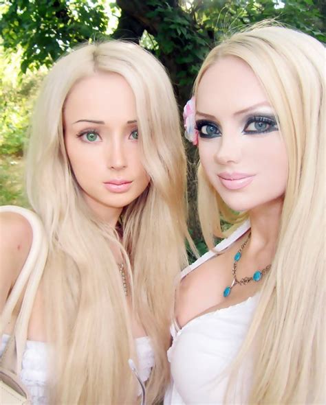 Valeria Lukyanova And Olga Oleynik