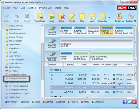 Enlarge Cluster Size In Windows 7 Or Other Windows Os To Quicken Computer