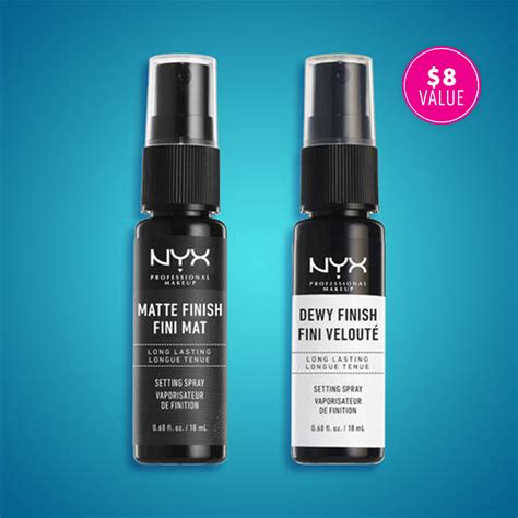 Nyx Makeup Setting Spray Dewy Vs Matte Saubhaya Makeup