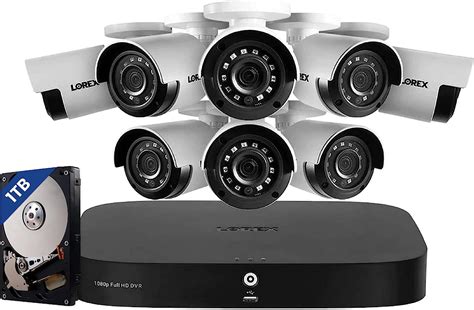 Amazon Lorex 1080p HD 8 Channel 1TB DVR Security System With