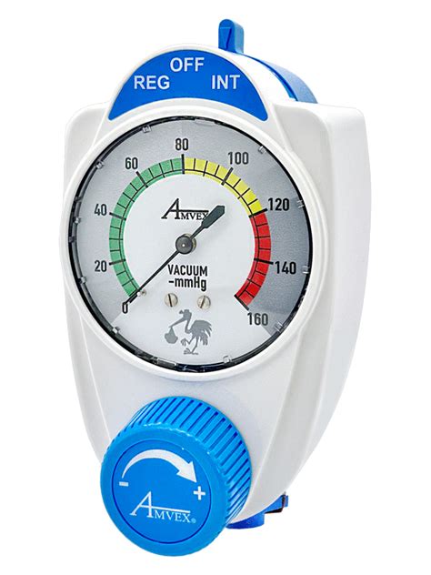 Amvex Pediatric Vacuum Suction Regulator Cont Inter Combo Venture Medical