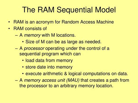 Ppt The Pram Model For Parallel Computation Powerpoint Presentation Free Download Id3056030