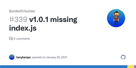 V1 0 1 Missing Index Js Issue 339 BuilderIO Builder GitHub