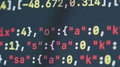 Coding UX UI Script Text On Screen HTML Stock Video Pond