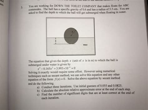 Solved Chapter Secant Method Of Nonlinear Equations L Chegg