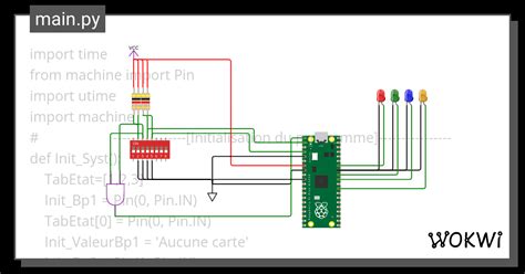 Projet Micro Python Wokwi Esp32 Stm32 Arduino Simulator