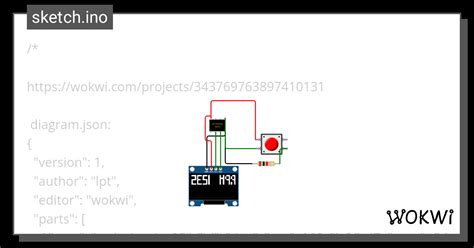 Oled128x32big3x8char Wokwi Arduino And Esp32 Simulator
