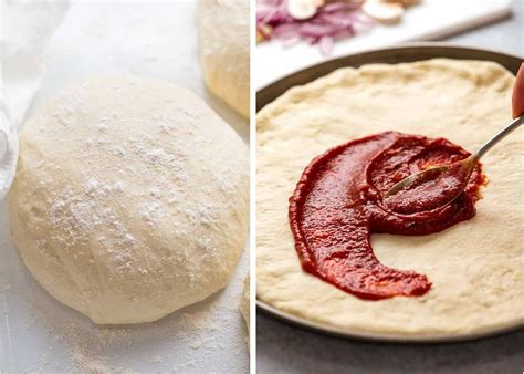 Pizza Dough Recipe Best Ever Homemade Pizza Recipetin Eats